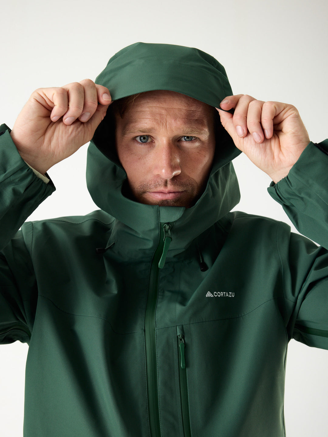AW Hardshell Jacket 10M Dark Green | Men – Cortazu