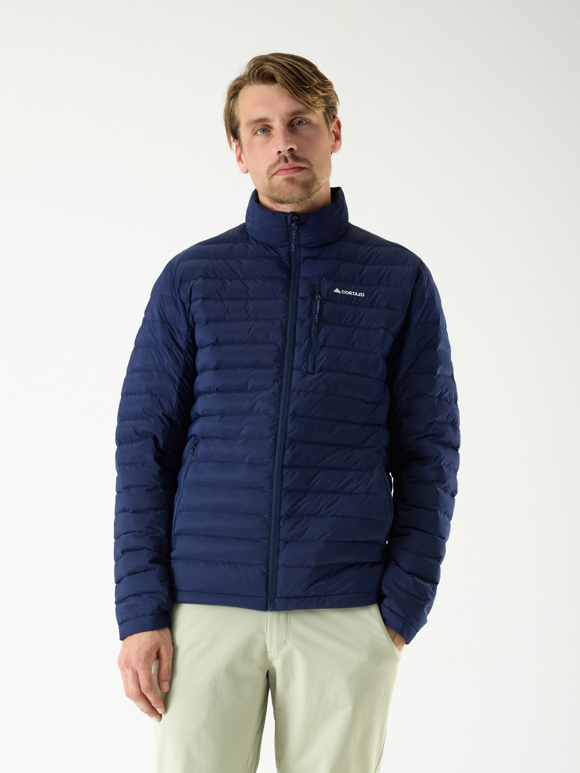 All Weather INS Jacket 10M Dark Blue | Men – Cortazu