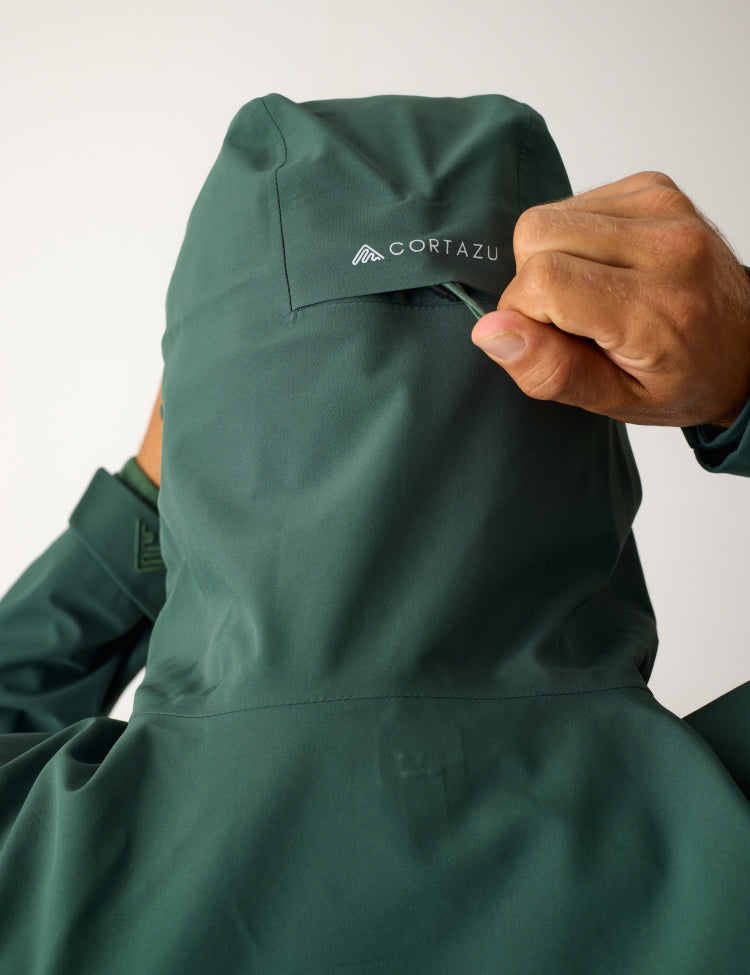 AR Hardshell Jacket Dark Green | Men – Cortazu