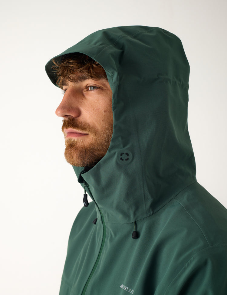 AR Hardshell Jacket Dark Green | Men – Cortazu