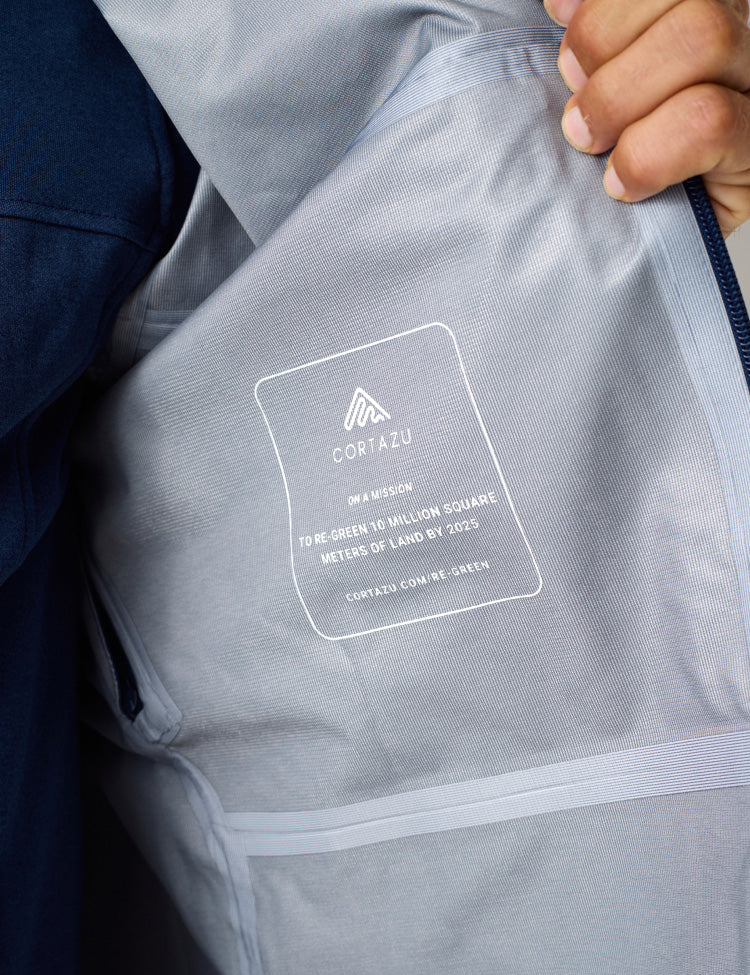 AR Hardshell Jacket Dark Blue | Men – Cortazu