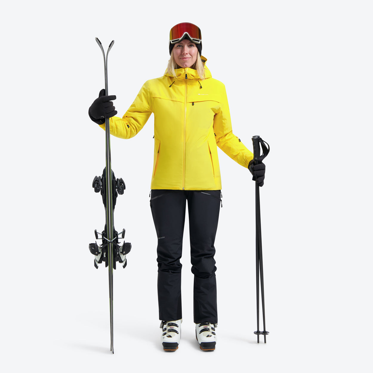 Insulated Hard Shell Jacket Yellow | Women – Cortazu
